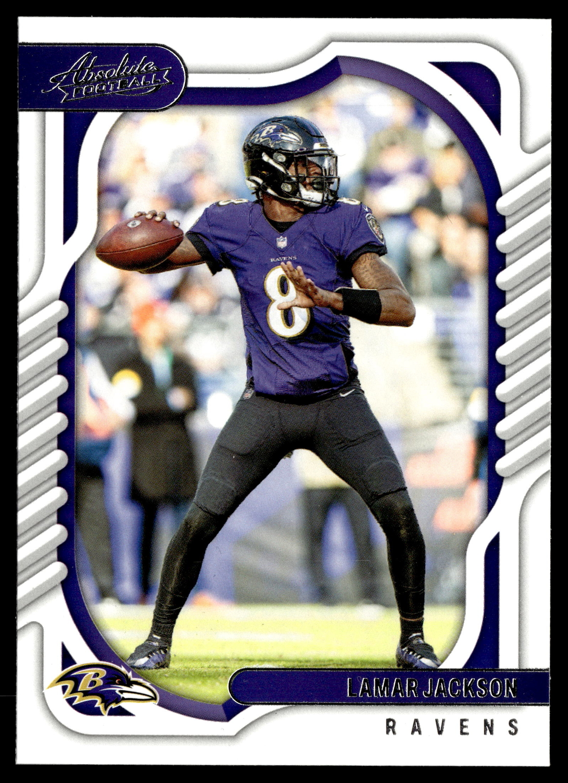 2022 Panini Absolute #18 Lamar Jackson Green | Arpin Mint Cards | eBay