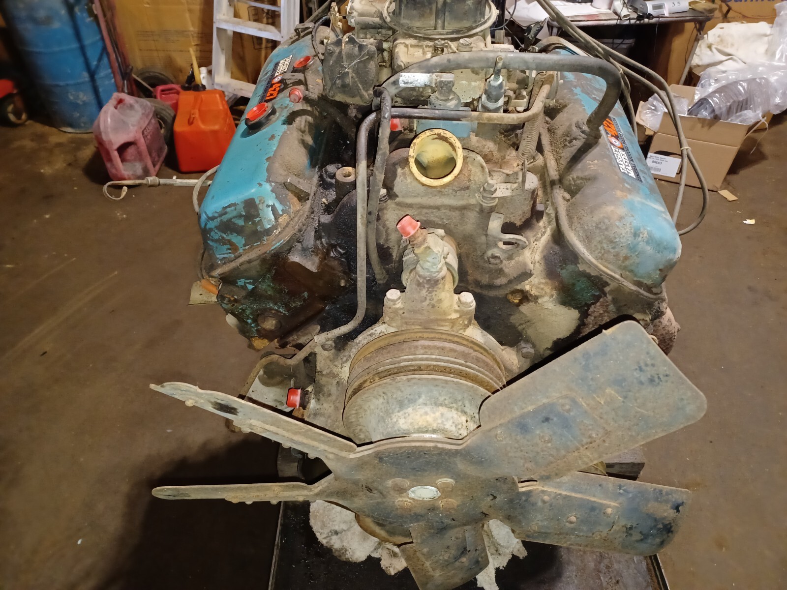 Vintage Chevrolet Chevy GMC 427 Tall Deck Engine | eBay