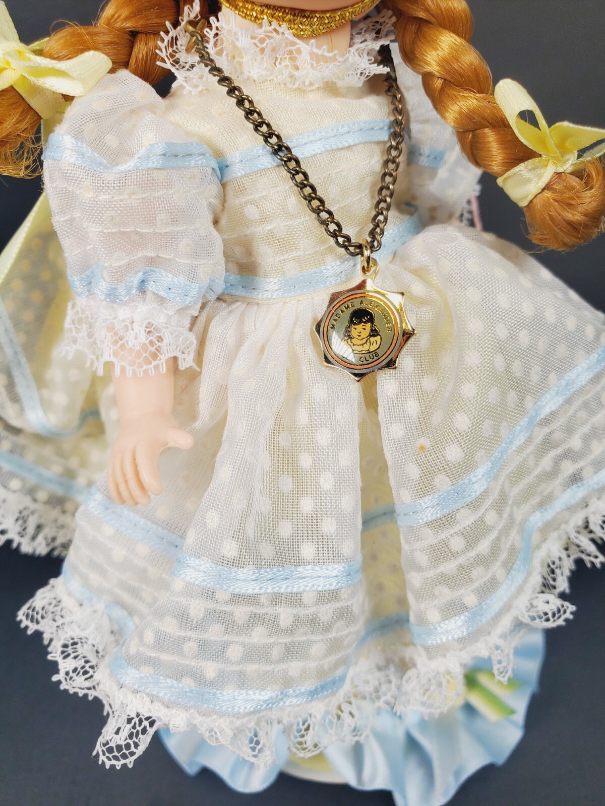 VTG 1990 Polly Pigtails MADC LE Madame Alexander Doll w/Ann Rast ...