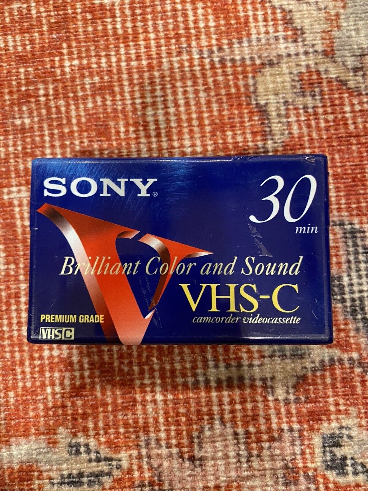 Sony VHS-C Camcorder Tapes 30 Minutes SP 90 Minutes EP Premium Grade ...