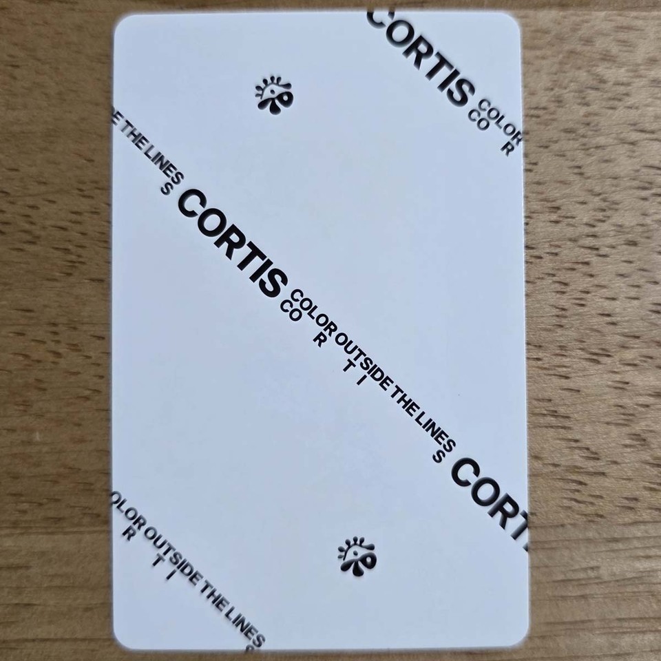 Martin Photocard Cortis 1st EP Album Color Outside The Lines Weverse ...