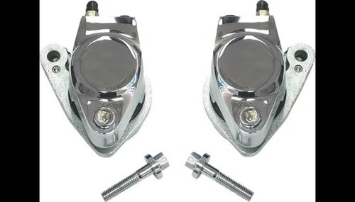 Drag Chrome Left Right Front Brake Caliper Harley Low Rider Sport 86-92 ...