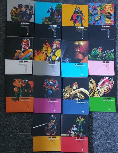 JUDGE DREDD☆ CASE FILES VOLS 11 TO 22 +28,29☆ A MASSIVE GRAPHIC NOVEL ...
