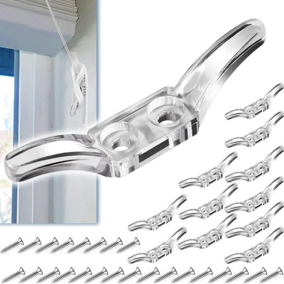 Cord Cleats for Blinds, 12Pcs Blind Cord Winder with Screws for Window ...