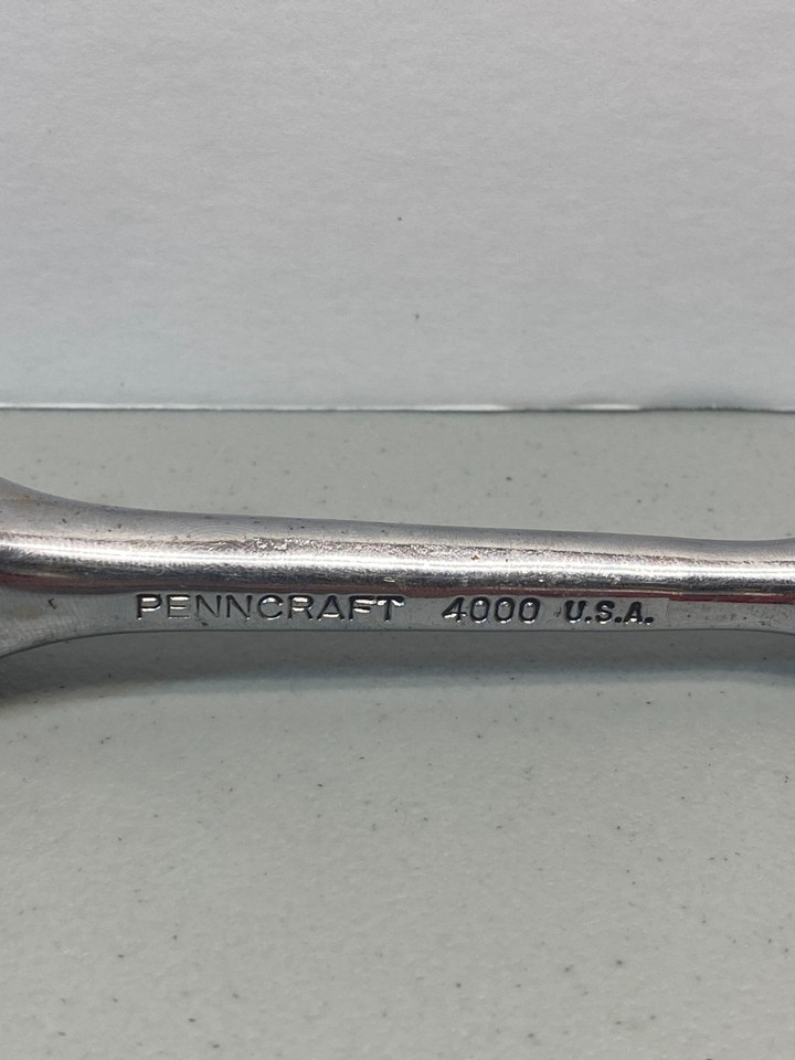 Vintage Rare Old PENNCRAFT 4000 USA 3/8" Drive RHFT Ratchet Socket ...