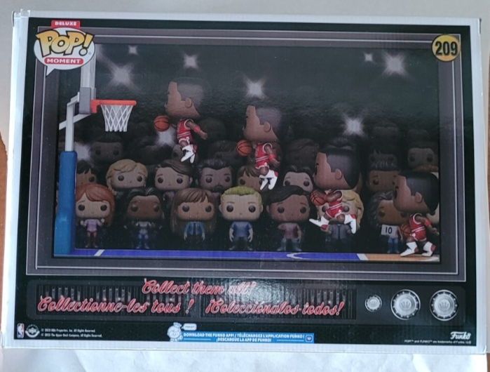 USED Funko Pop NBA Stars: Michael Jordan '87 Slam Dunk Contest Deluxe ...