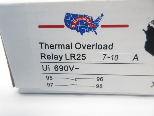 US BREAKER LR25 690V 7-10A NSMP | eBay