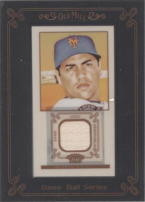 2009 Topps 206 - Framed Relics Carlos Beltran #FR-7 Mini Old Mill (MEM ...
