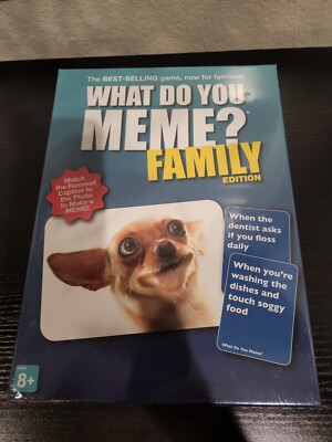 *NEW* What Do You Meme? Family Edition - Fun Family Card Game Photo ...