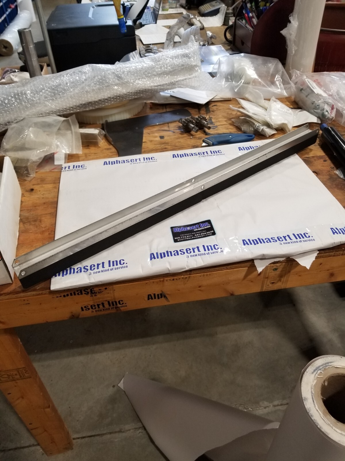 Transpak M7-8-122210-RD Press Bar Absorber For 1650 W | eBay