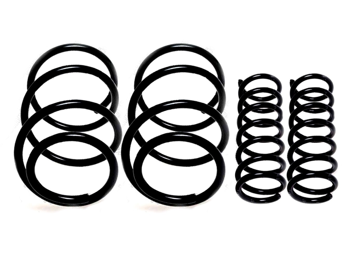Lesjofors Front Standard and Rear HD Coil Spring Kit for Subaru Legacy ...