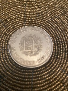 Elizabeth And Phillip, 20 November 1947-1972 £5 Coin | eBay