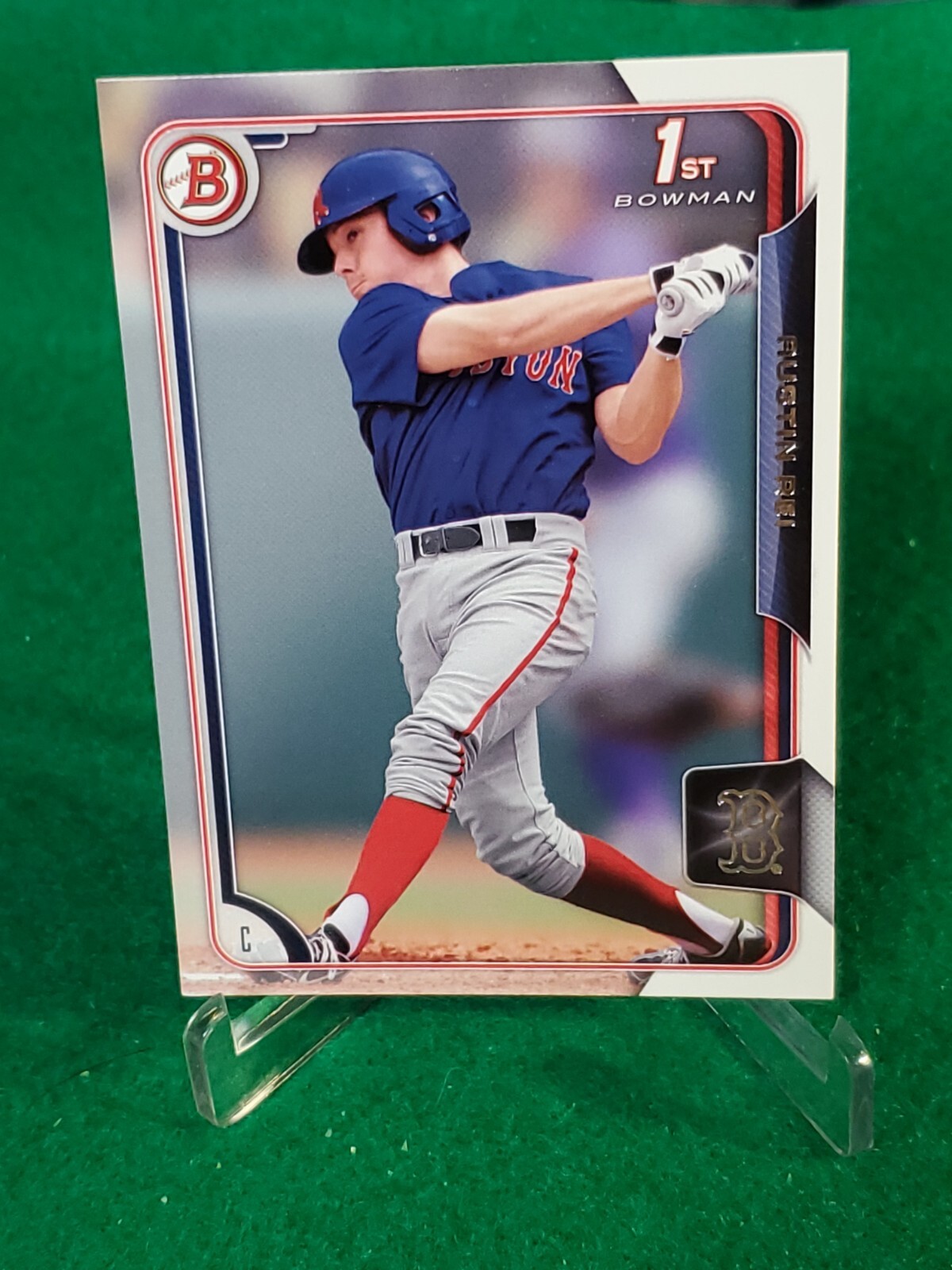 2015 Bowman 1st Austin Rei Rookie #172 Boston Red Sox | eBay