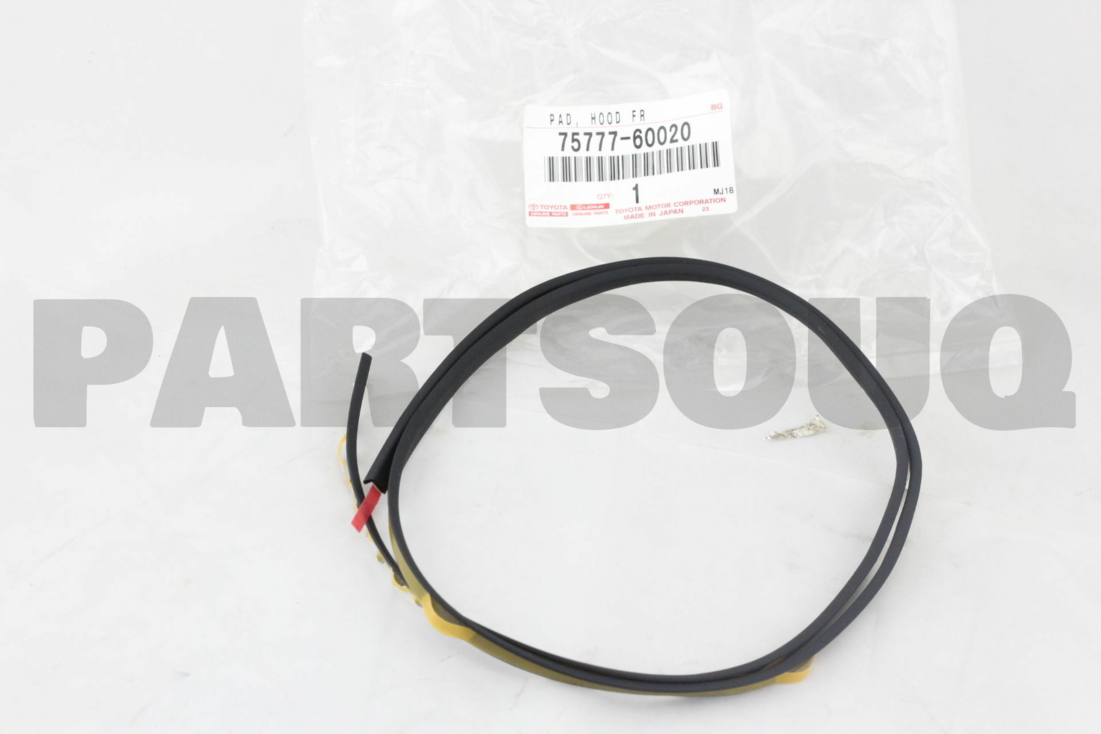 7577760020 Genuine Toyota PAD, HOOD FRONT MOULDING 75777-60020 | eBay