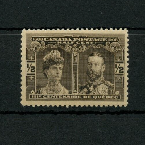 🍁#96 Half cent tercentenary VF MNH stamp, Cat $45 Canada mint | eBay