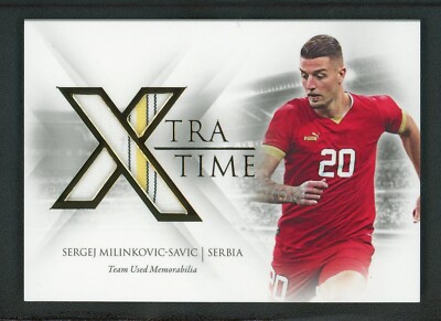 2023 SERGEJ MILINKOVIC SAVIC 21/25 jersey futera unique xtra time | eBay