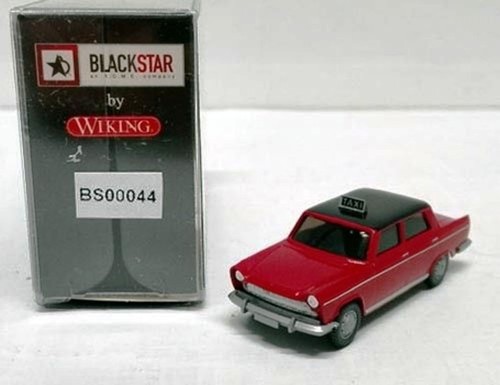 Black Star BS00044 - Fiat 1800 " Taxi " Rouge - 1:87 7426822272709 | eBay