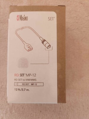 MASIMO REF 4083 1 RD-SET MP-12 12FT/ 3.7M PATIENT CABLE BRAND NEW | eBay