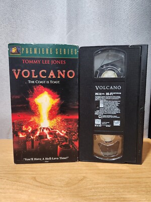 Volcano VHS VCR Video Tape Used Movie Tommy Lee Jones 86162603938| eBay