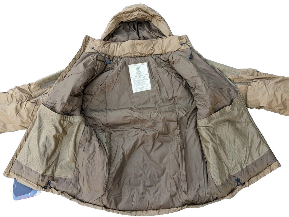 PCU Gen 3 Level 7 ECW USMC PrimaLoft Cold Weather Happy Coyote Parka ...