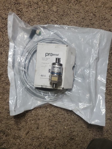 Prosense Pressure Transmitter 15psi 4..20mA PTD25-20-0025H With Cable ...