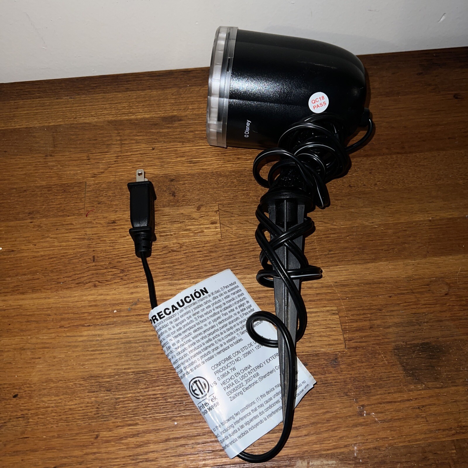 Hocus Pocus LED Shadowwaves Projector Halloween Disney Indoor Outdoor ...