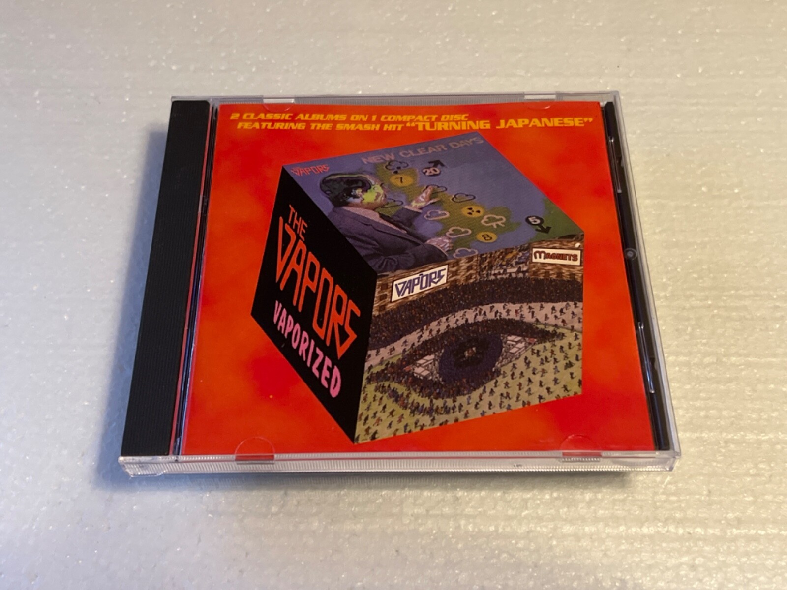 The Vapors Vaporized [2 ORIG LPs ON 1 CD] RARE OOP NEW CLEAR DAYS ...