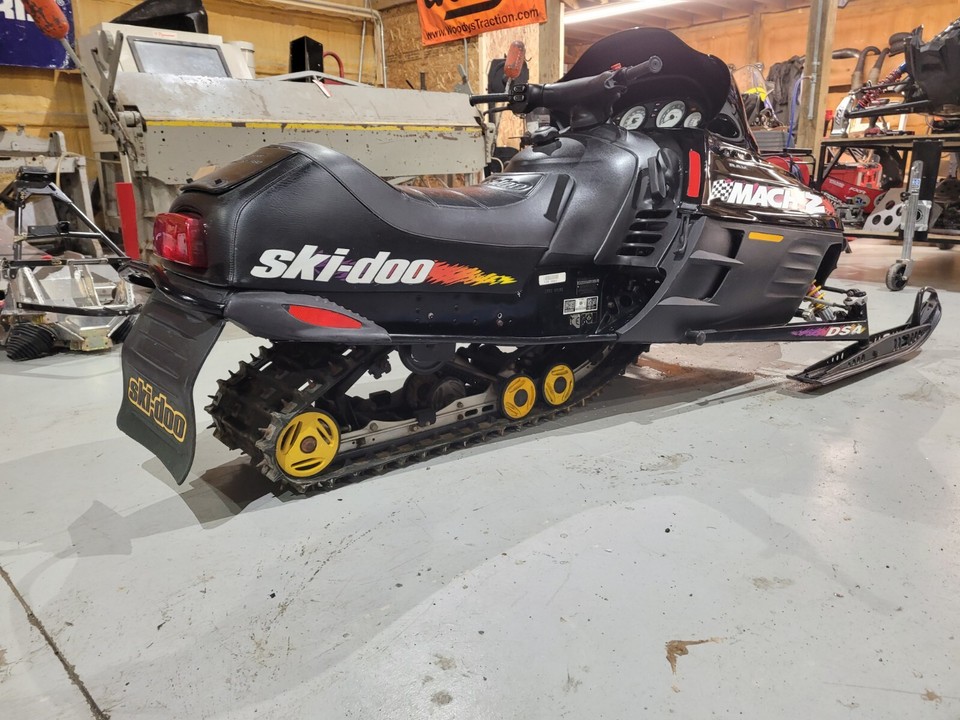 1998 Ski-Doo Mach Z Serial Number 1 Collectors 809 First Off The ...