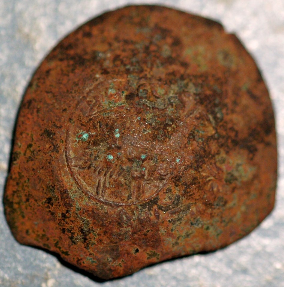 Byzantine Alexius III angelus-comnenus AE Trachy 1195-1203 AD | eBay