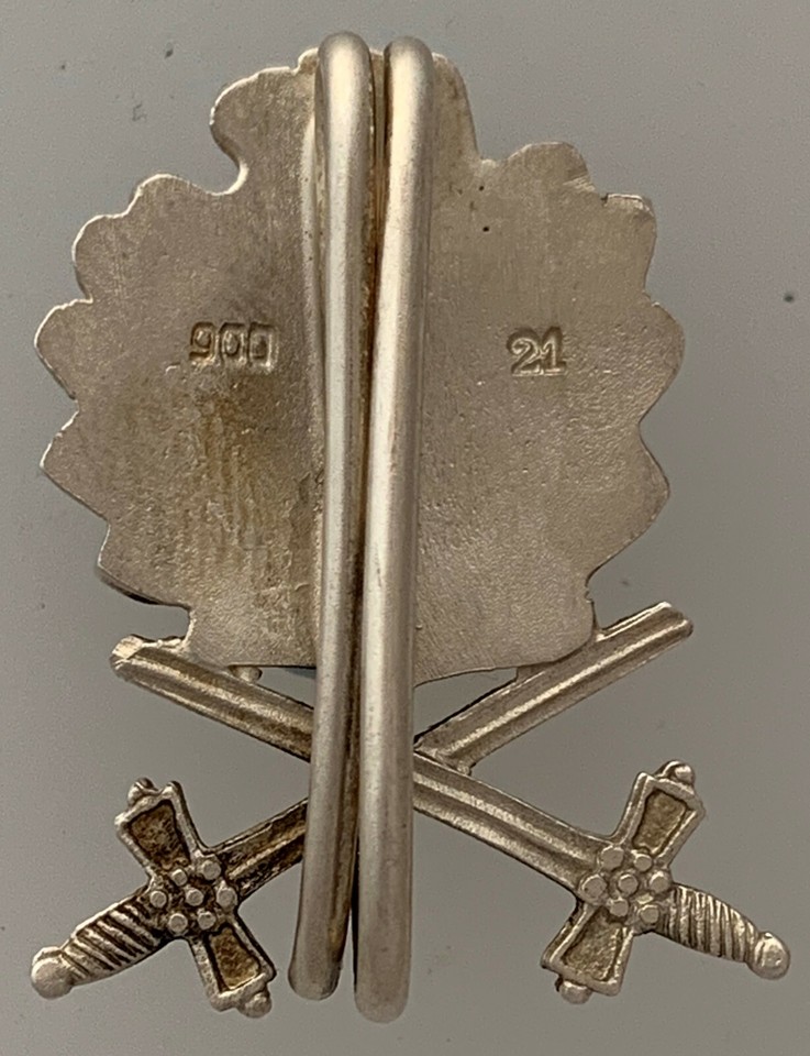 German WW2 1939 Knights Cross Iron Cross Oakleaves & Swords in 900 ...