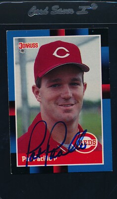 1987 Donruss #536 Pat Pacillo Reds Signed Auto *24532 | eBay