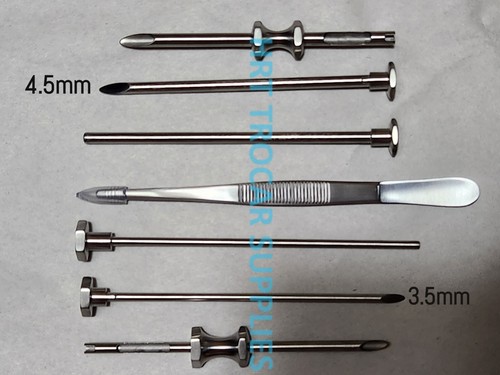 HRT Trocar kit 3.5&4.5mm Hormone Replacement Pellet Insertion Trocars ...
