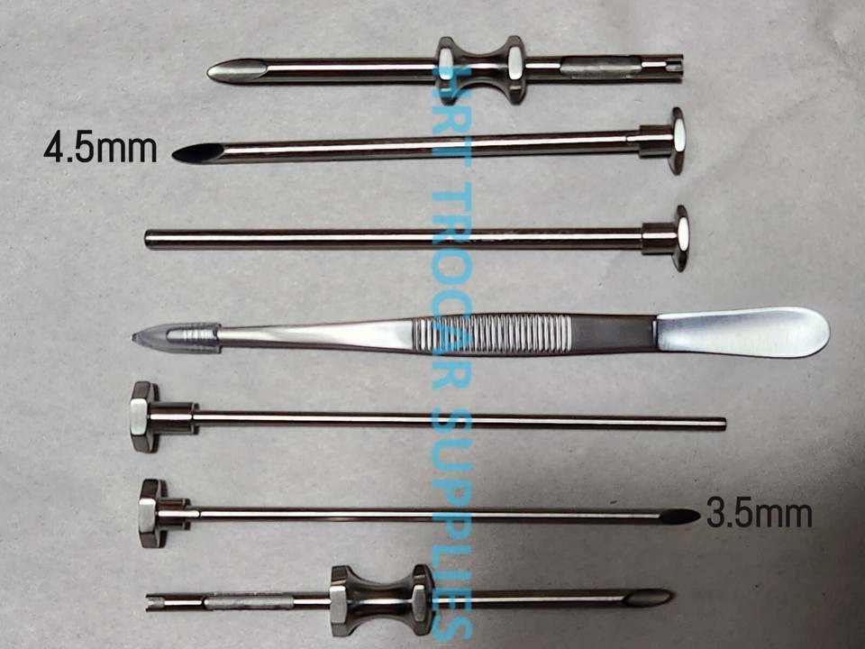HRT Trocar kit 3.5&4.5mm Hormone Replacement Pellet Insertion Trocars ...
