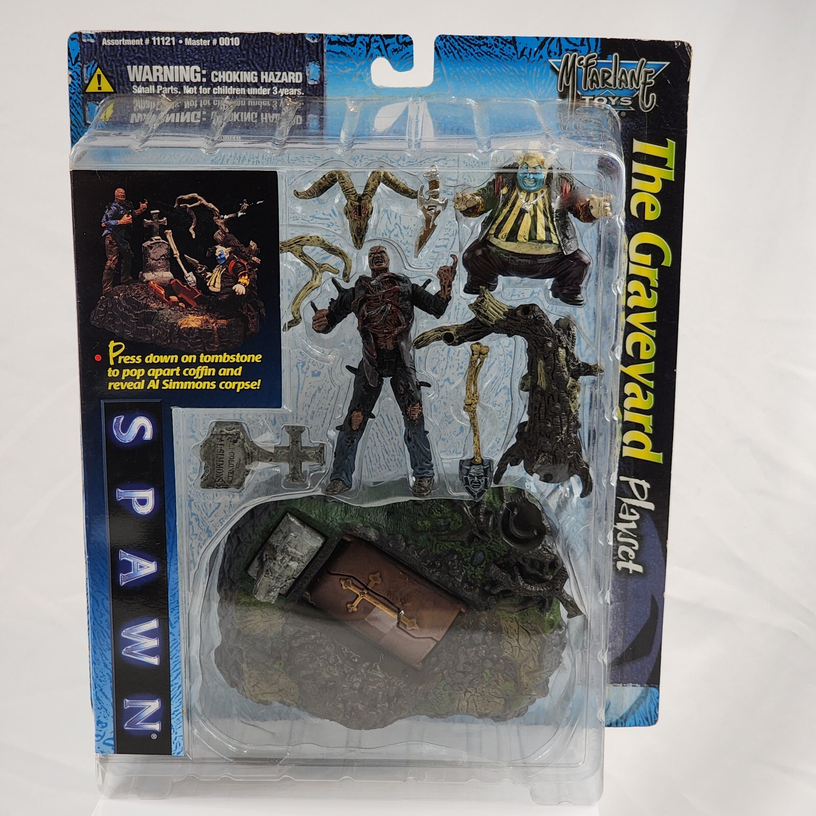 McFarlane Toys Spawn The Movie The Graveyard Playset Action Figure Set New