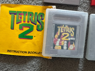 TETRIS 2 Nintendo Game Boy Cartridge + case and manual | eBay UK