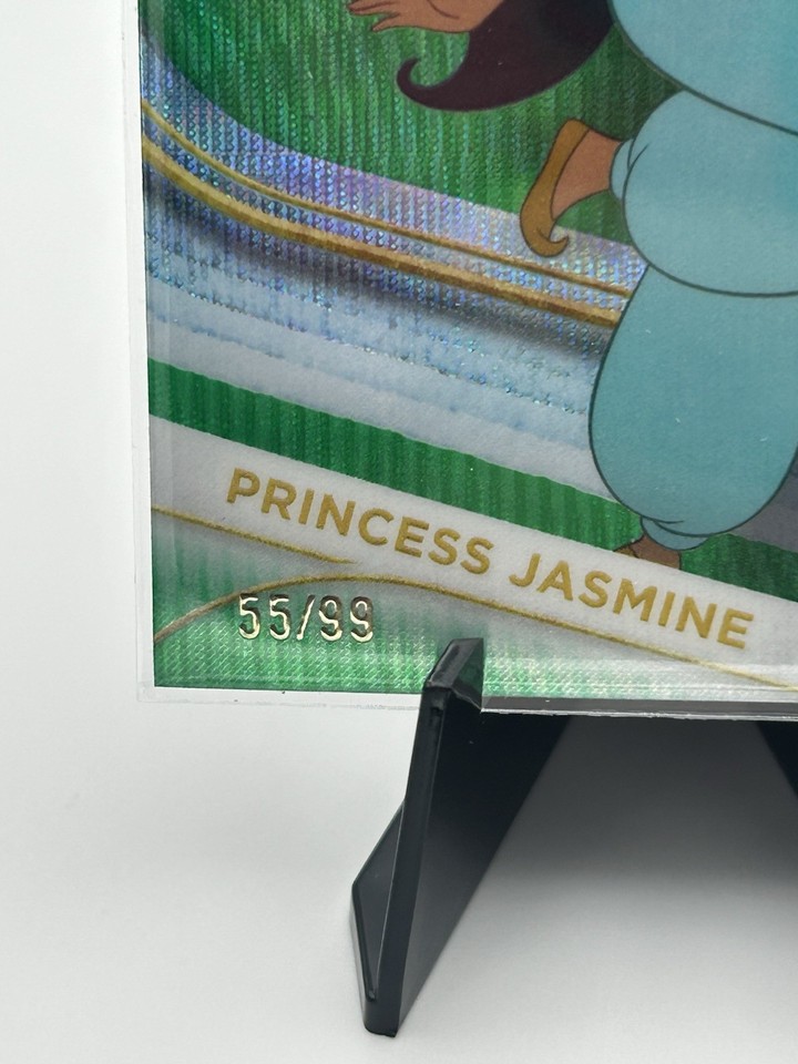 Topps Chrome Disney Princess Jasmine #185 Green Refractor 2025 55/99 | eBay