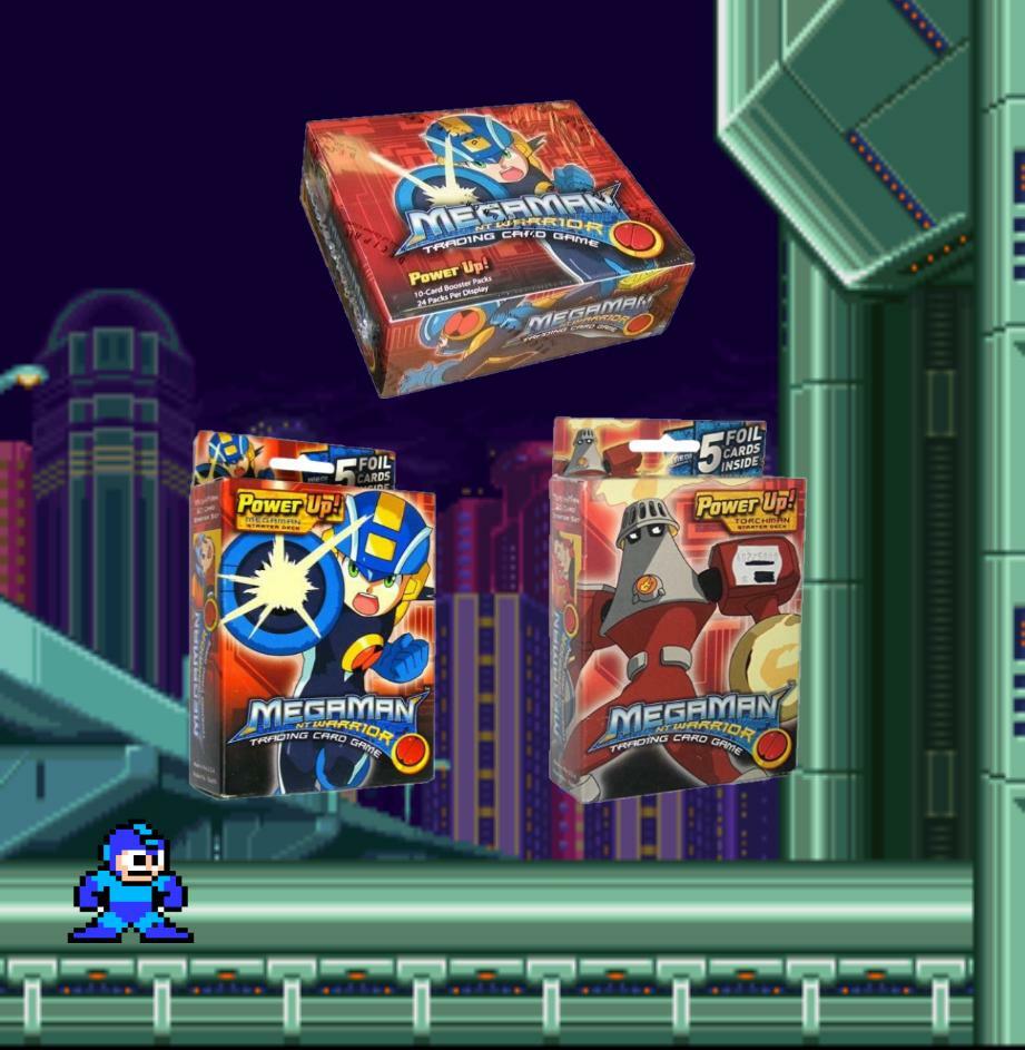 MEGAMAN Booster Box + 2 Decks Power Up Mega Man CCG TCG SEALED | eBay