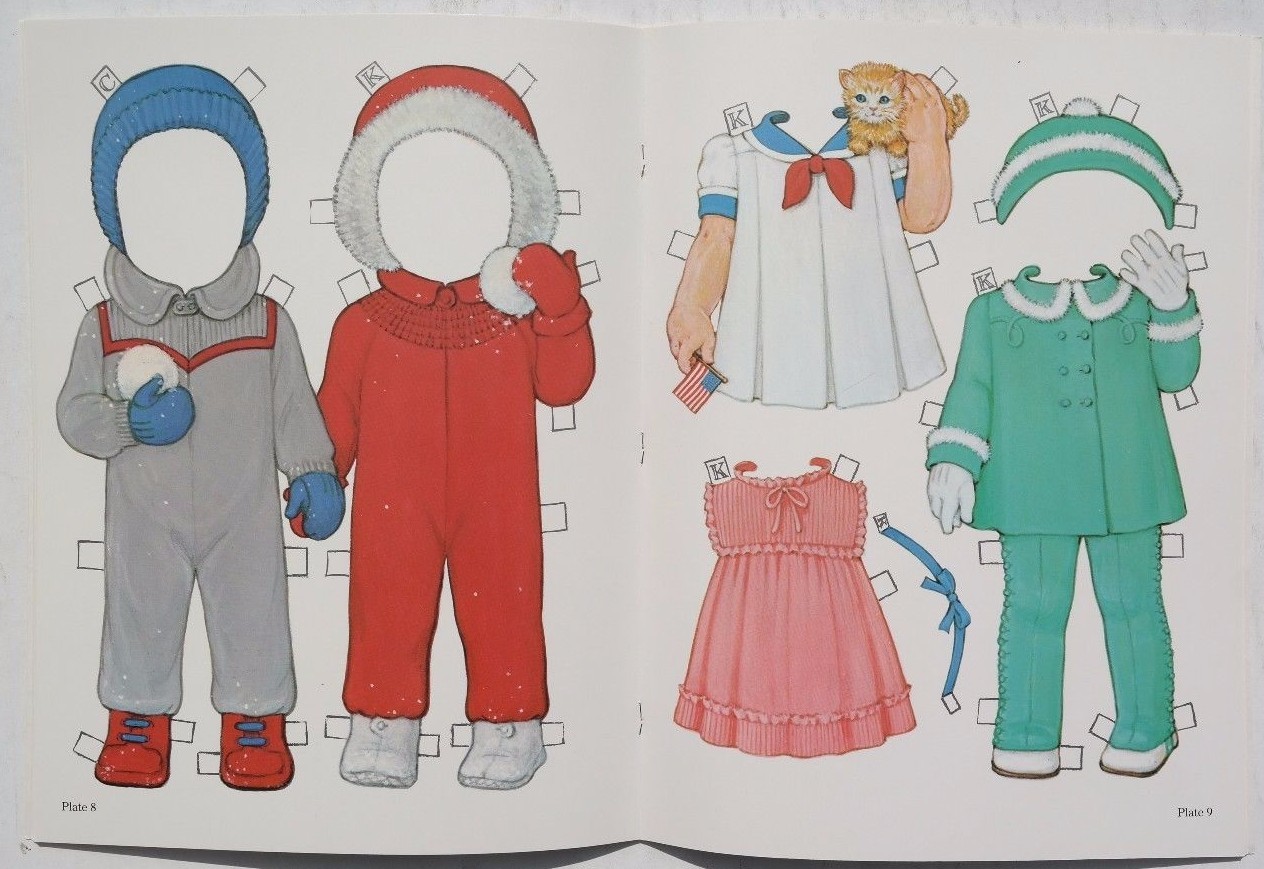 NEW Vtg 1985 BEST FRIENDS Queen Holden (Dover) Paper Dolls Book ...