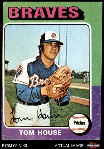 1975 Topps Mini #525 Tom House Braves 3 - VG | eBay