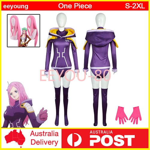 One Piece EGGHEAD ARC Jewelry Bonney Cosplay Costume Wig Halloween ...