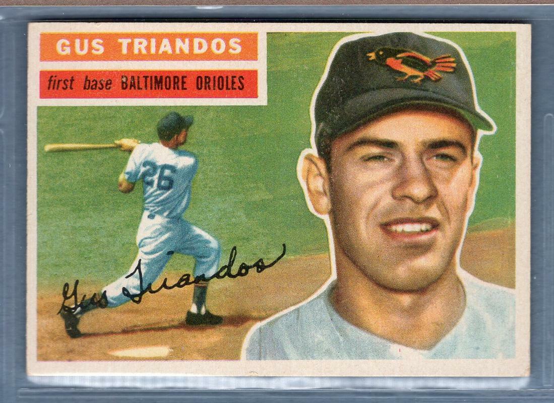 1956 Topps #80 Gus Triandos (WB) EX GO460 | eBay