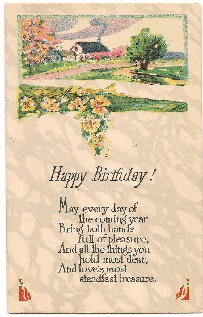 Country Birthday Greetings