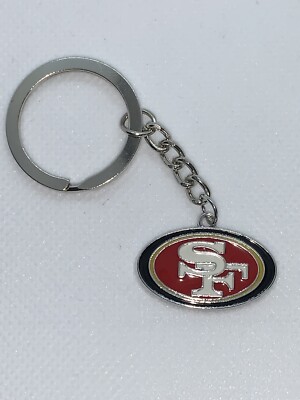 San Francisco 49ers Enamel Keychain | eBay
