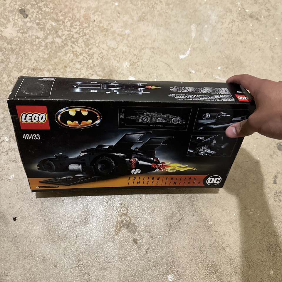 LEGO 40433 DC Comics Super Heroes: 1989 Batmobile Limited Edition NEW ...