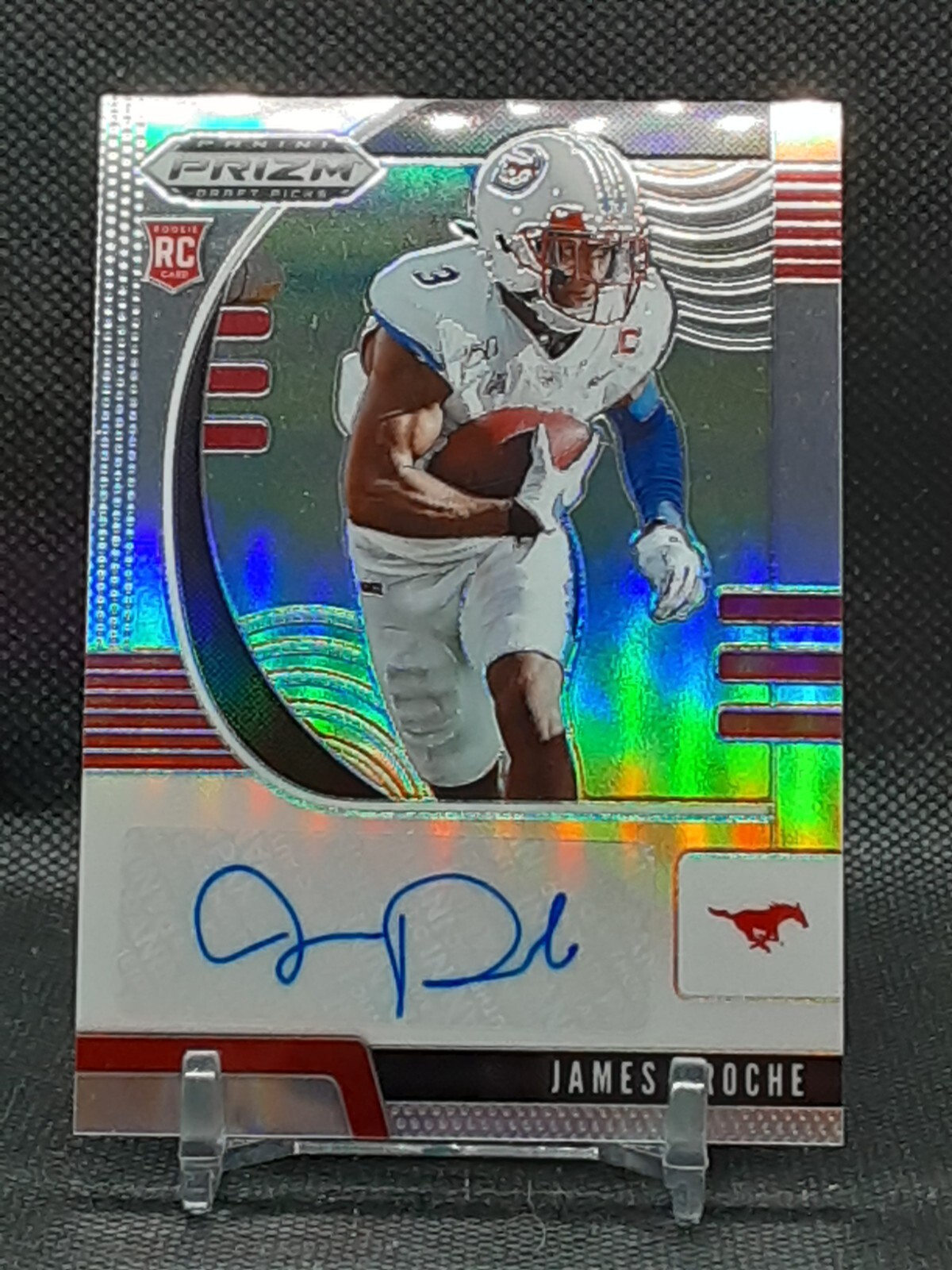 JAMES PROCHE 2020 PRIZM DRAFT SILVER PRIZM AUTO RC RAVENS BROWNS SMU ...