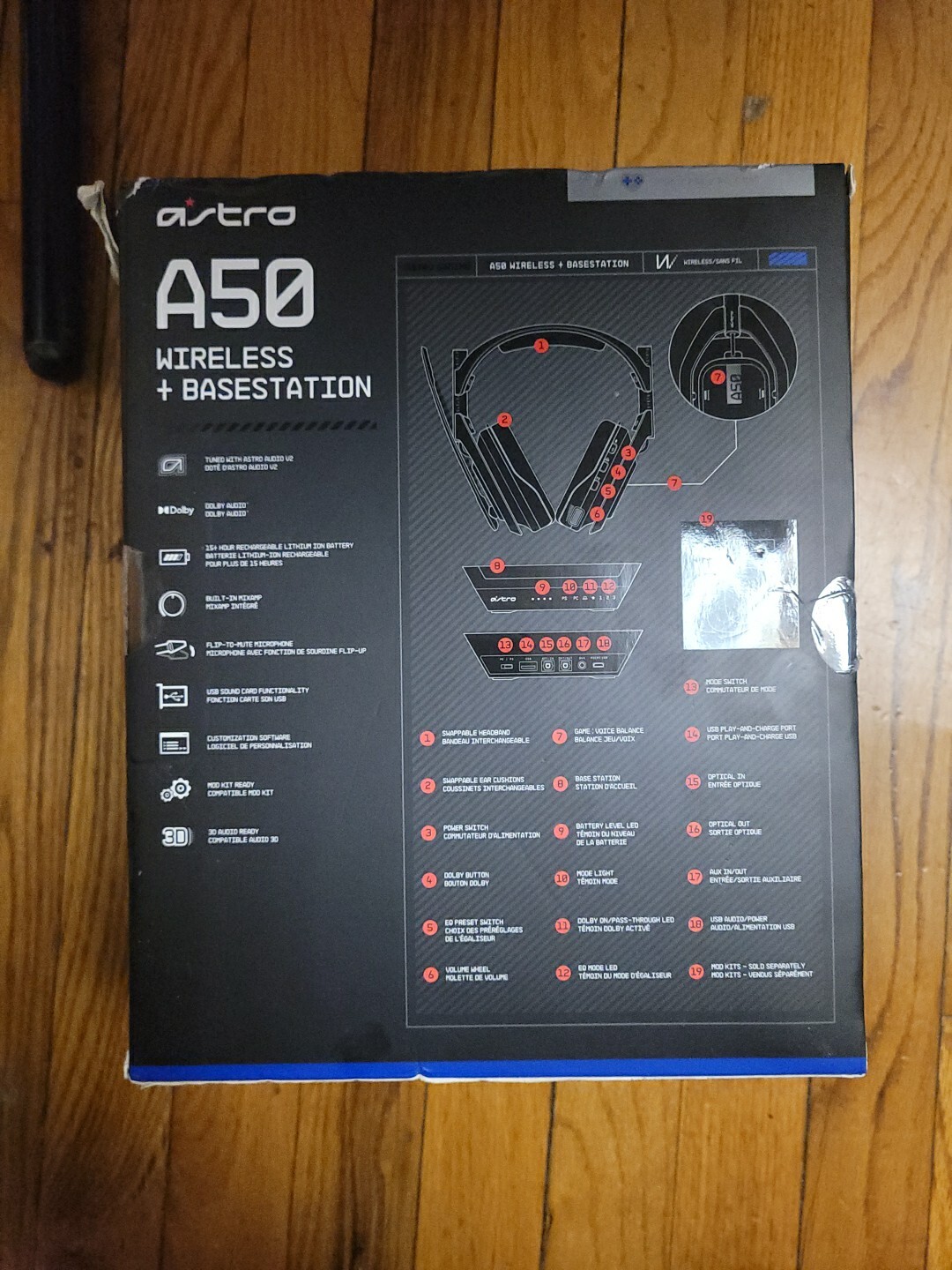 Astro Gaming A50 Wireless Headset & Base Station for PlayStation 4 ...