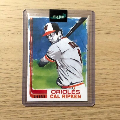 Cal Ripken Jr Remix 2020 Card 08 - Project Baltimore Orioles Topps ...