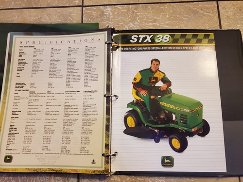 John Deere AG and Turf salesmen binder tractor snowblower chainsaw ...