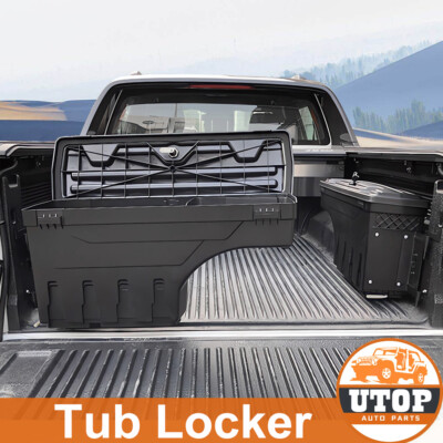Ute Tub Storage Box Side Tool Box Lockable Trailer for Ford Ranger PX ...