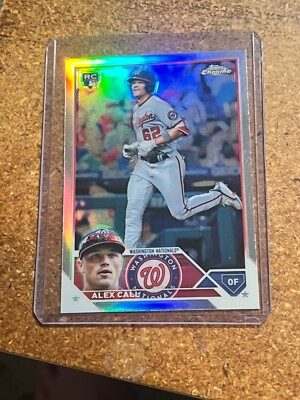 2023 Topps Chrome Baseball Refractor # 187 Alex Call RC | eBay
